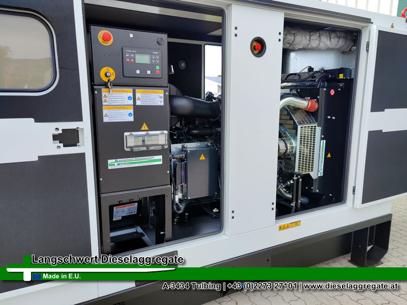 Diesel Notstromaggregate schallgedämmt 1.500U/min